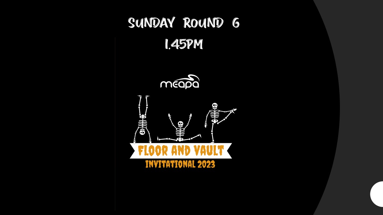 Meapa Sunday 22nd October Round 6
